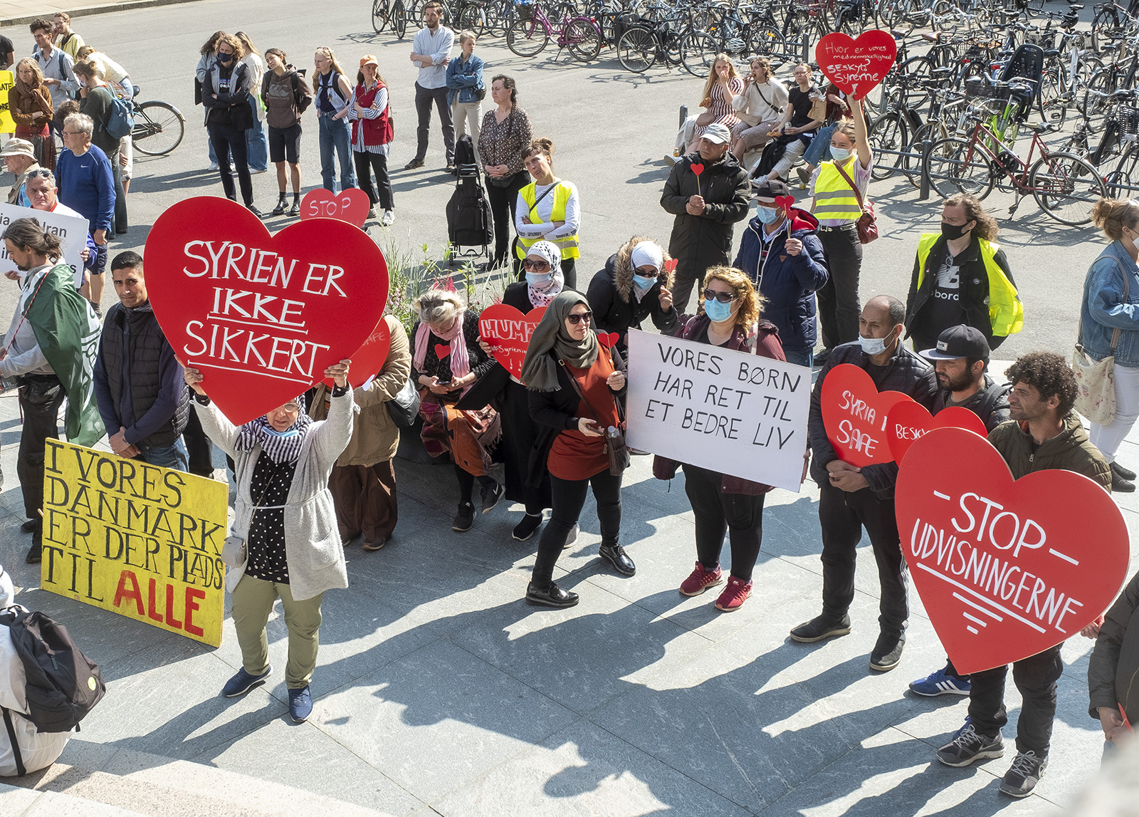 Borgerforslag om syriske flygtninge gælder for alle flygtninge