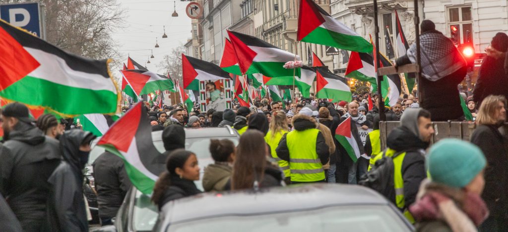 I Danmark fortsætter modstanden mod Israels massakre på palæstinenserne